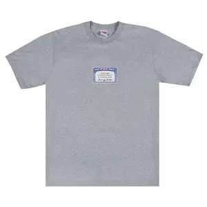 Supreme Social Tee 'heather - Grey