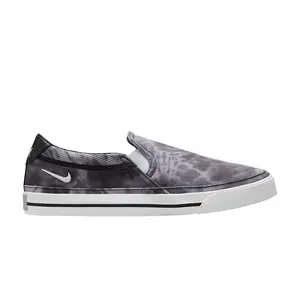Nike Court Legacy Print Slip-on Sneakers - Grey