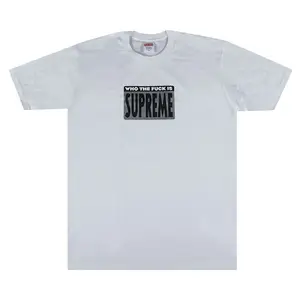 Supreme Who The Fuck Tee - White