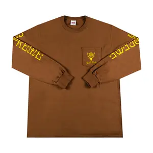 Supreme X South2 West8 Long-sleeve Pocket Tee - Brown