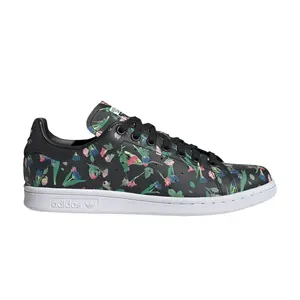 Adidas Stan Smith Floral Sneakers - Black