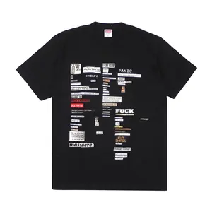 Supreme Supreme Cutouts Tee Black