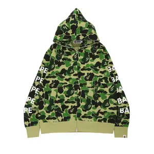 A BATHING APE Big Abc Camo Relaxed Fit Full-zip Hoodie