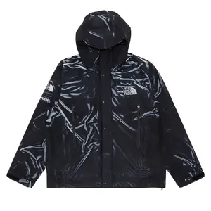 Supreme X The North Face Printed Taped Seam Shell Jacket - Black
