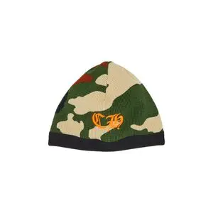 Chrome Hearts Camo Ch Biker Beanie - Multicolor