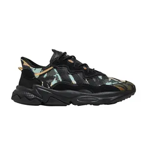 Adidas Ozweego Camo Sneakers - Black