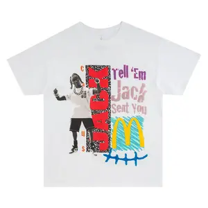 CACTUS JACK BY TRAVIS SCOTT X Mcdonald's Smile T-shirt - White