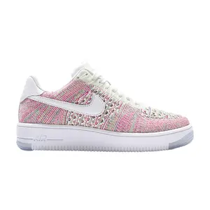 Nike Force 1 Flyknit Low Sneakers - White