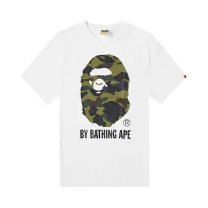 A BATHING APE 1st Camo Bathing Ape Tee - White