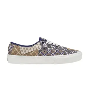 VANS Authentic Geometric Patchwork Sneakers - Blue