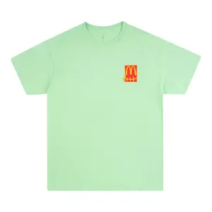 TRAVIS SCOTT X Mcdonald's Action Figure Series Iv T-shirt 'mint - Teal