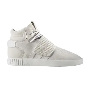Adidas Tubular Invader Strap High-top Sneakers - White