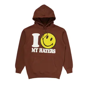 MARKET Smiley Haters Hoodie - Brown