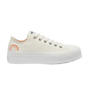 CONVERSE Chuck Taylor All Star Platform Low Top Sneakers - White