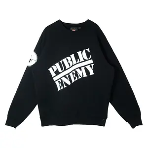 Supreme X Undercover X Public Enemy Crewneck Sweatshirt - Black