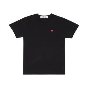 Play Comme Des Garcon Small Heart T-shirt - Black