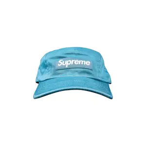 Supreme Chino Twill Camp Cap - Teal
