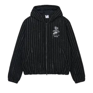 StÜssy X Nike Stripe Wool Jacket