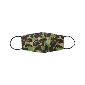 A BATHING APE Abc Camo Mask - Green