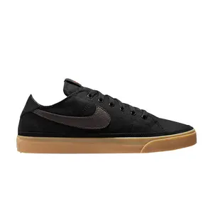 Nike Court Legacy Canvas Sneakers - Black