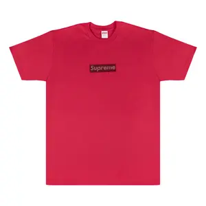 Supreme X Swarovski Box Logo T-shirt - Red