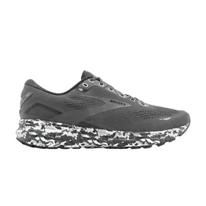 Brooks Ghost 15 Lace-Up Sneakers Grey