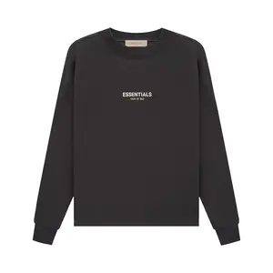 Fear Of God Fear Of God Essentials Relaxed Crewneck Black