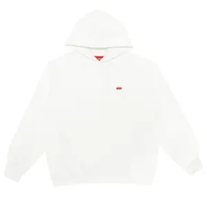 Supreme Small Box Hooded Sweatshirt - White