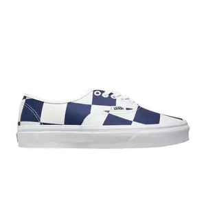 VANS Authentic Leather Check Sneakers - White