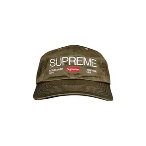 Supreme Supreme Est. 1994 6-Panel Cap Green