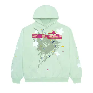 SP5DER Pullover Hoodie - Green