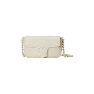 Gucci Gg Marmont Belt Bag - White