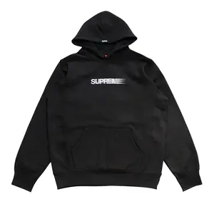 Supreme Motion Logo Hooded Sweatshirt - Black