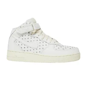 Nike Air Force 1 Mid Cut Out Stars Sneakers - White