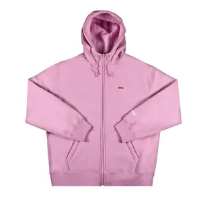 Supreme X Windstopper Zip Up Hooded Sweatshirt - Pink