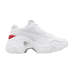 PUMA Pulsar Wedge Tech Glam Sneakers - White