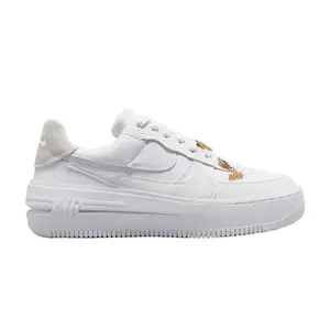 Nike Force 1 Plt.af.orm 'bling' Sneakers - White