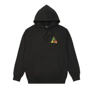 PALACE Swirl Tri-ferg Hood - Black