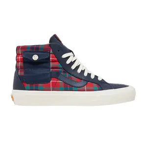 VANS Baracuta X Sk8-hi Pocket Vault Lx Tartan Plaid - Blue