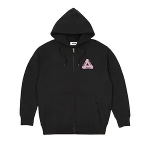 PALACE Tri-puff Print Zip Hoodie - Black