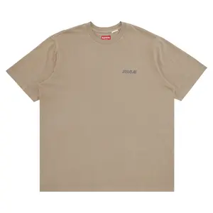 Supreme Washed Script Short-sleeve Top - Tan