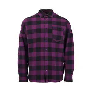 Palm Angels Classic Logo Overshirt /white - Purple