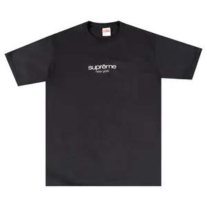 Supreme Classic Logo Tee - Black