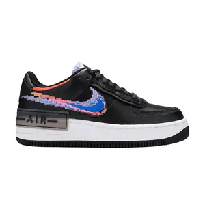 Nike Air Force 1 Shadow Se Pixel Swoosh - Black
