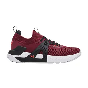 Under Armour Project Rock 4 Sneakers - Red