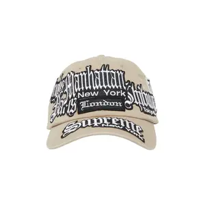 Supreme City Patches 6-panel Cap - Tan