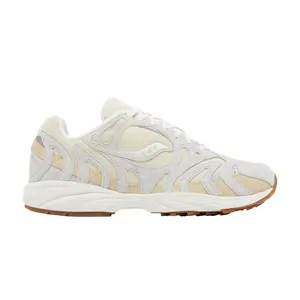 Saucony Grid Azura 2000 'blank Canvas' Sneakers - Cream