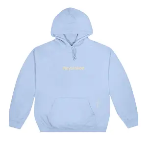 TRAVIS SCOTT Motherboard Printed Hoodie - Blue