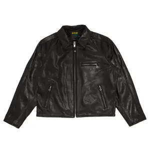 Supreme X Schott Leather Racer Jacket