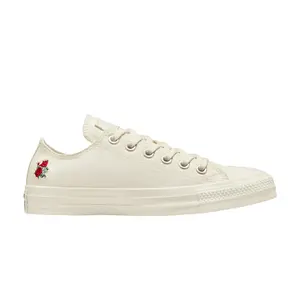 CONVERSE Chuck Taylor All Star Low 'embroidered Bouquets - Cream